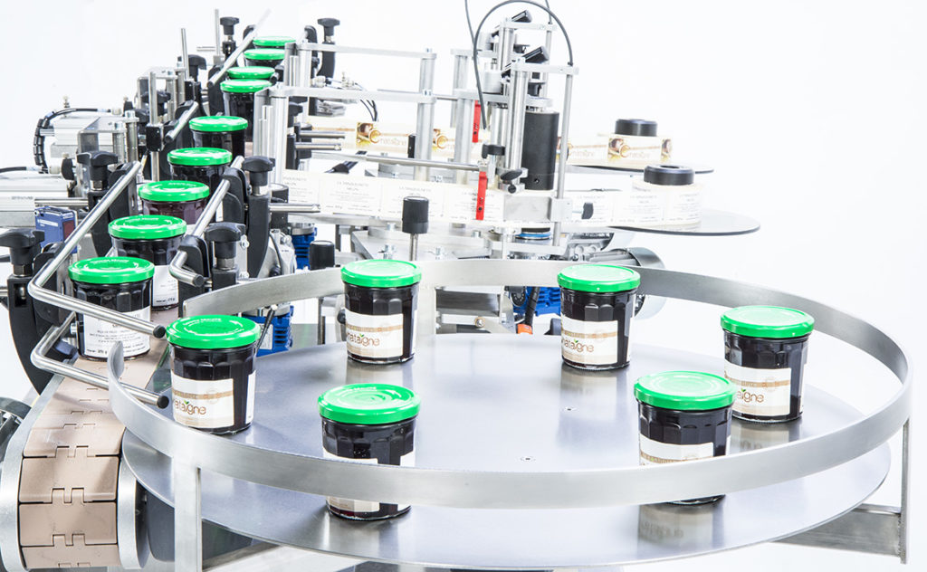 Ninon Tapered - automatic labeling machine for all tapered containers