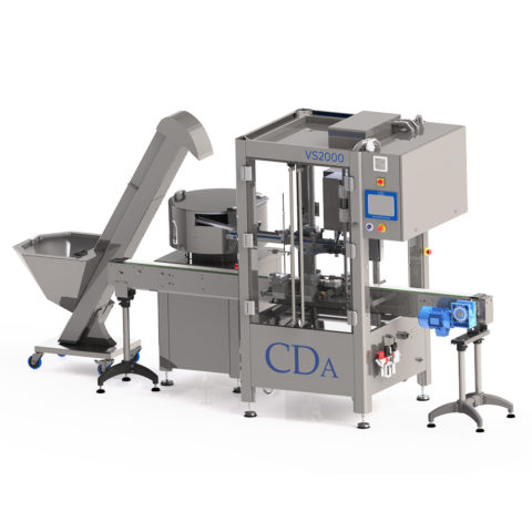 Semi-automatic and automatic capping machines