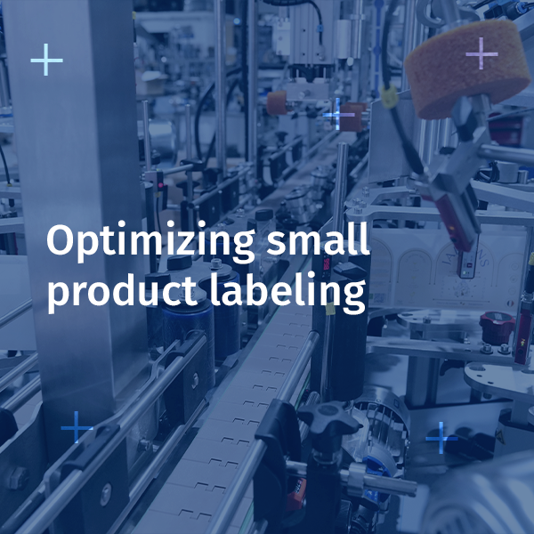 Solutions for optimum labeling of small products